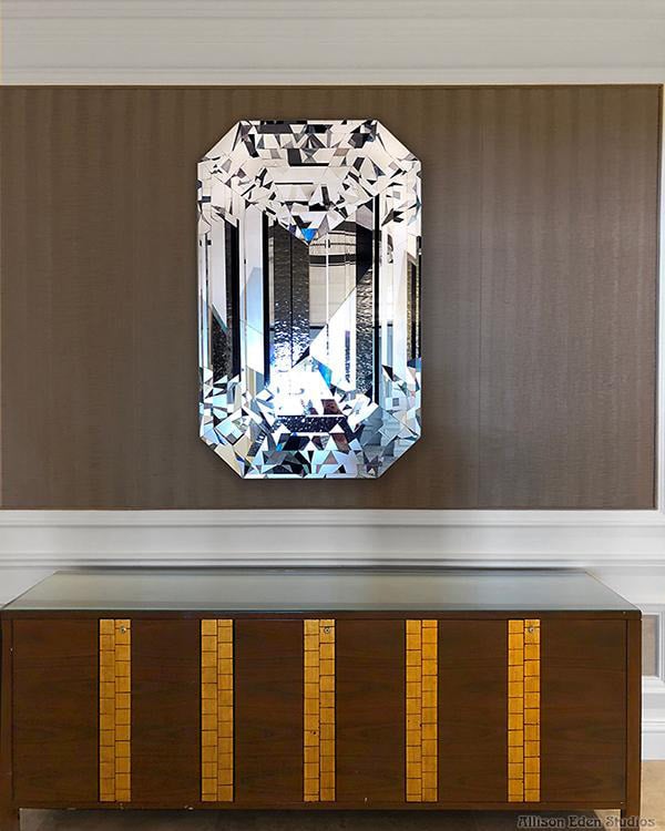 Emerald Cut Diamond | Allison Eden Studios, Inc.